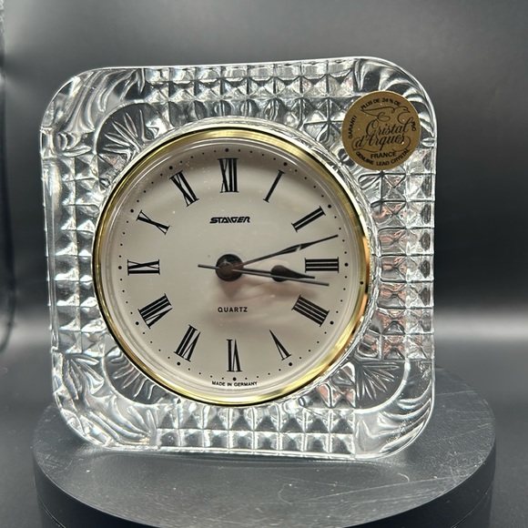 Staiger | Accents | Staiger Crystal Mantle Clock West Germany France ...